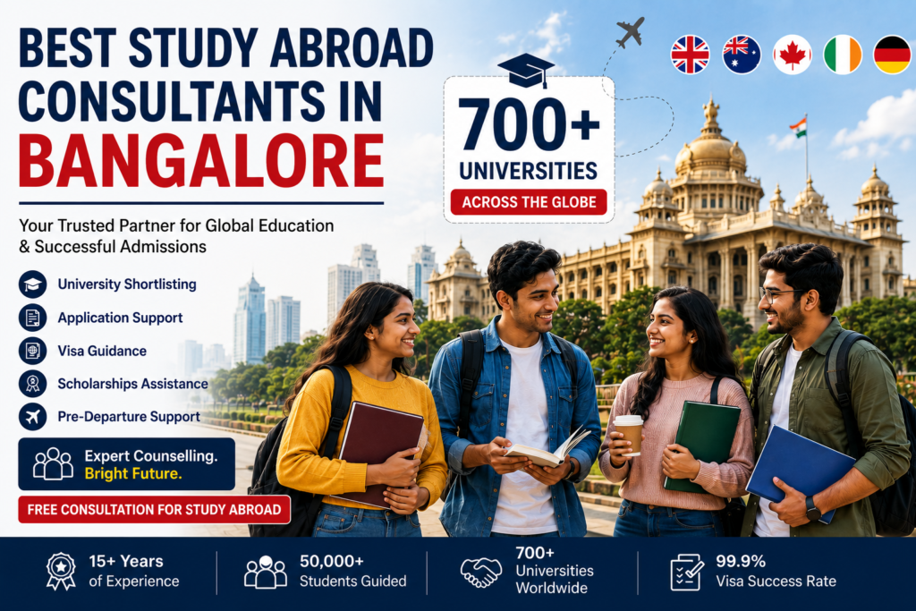 Best Study Abroad Consultants in Bangalore - Easy Admissions
